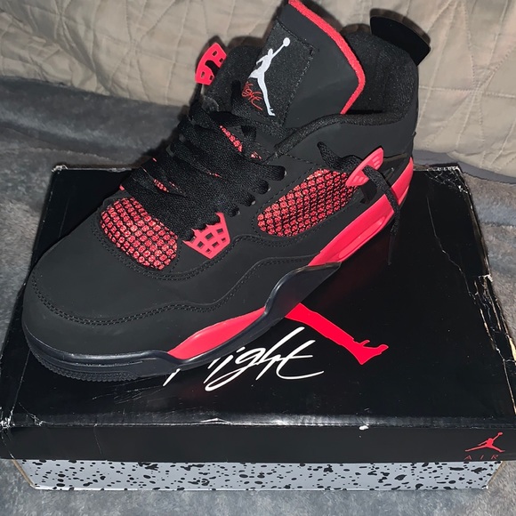Jordan | Shoes | Jordan Retro 4 Red Thunders | Poshmark